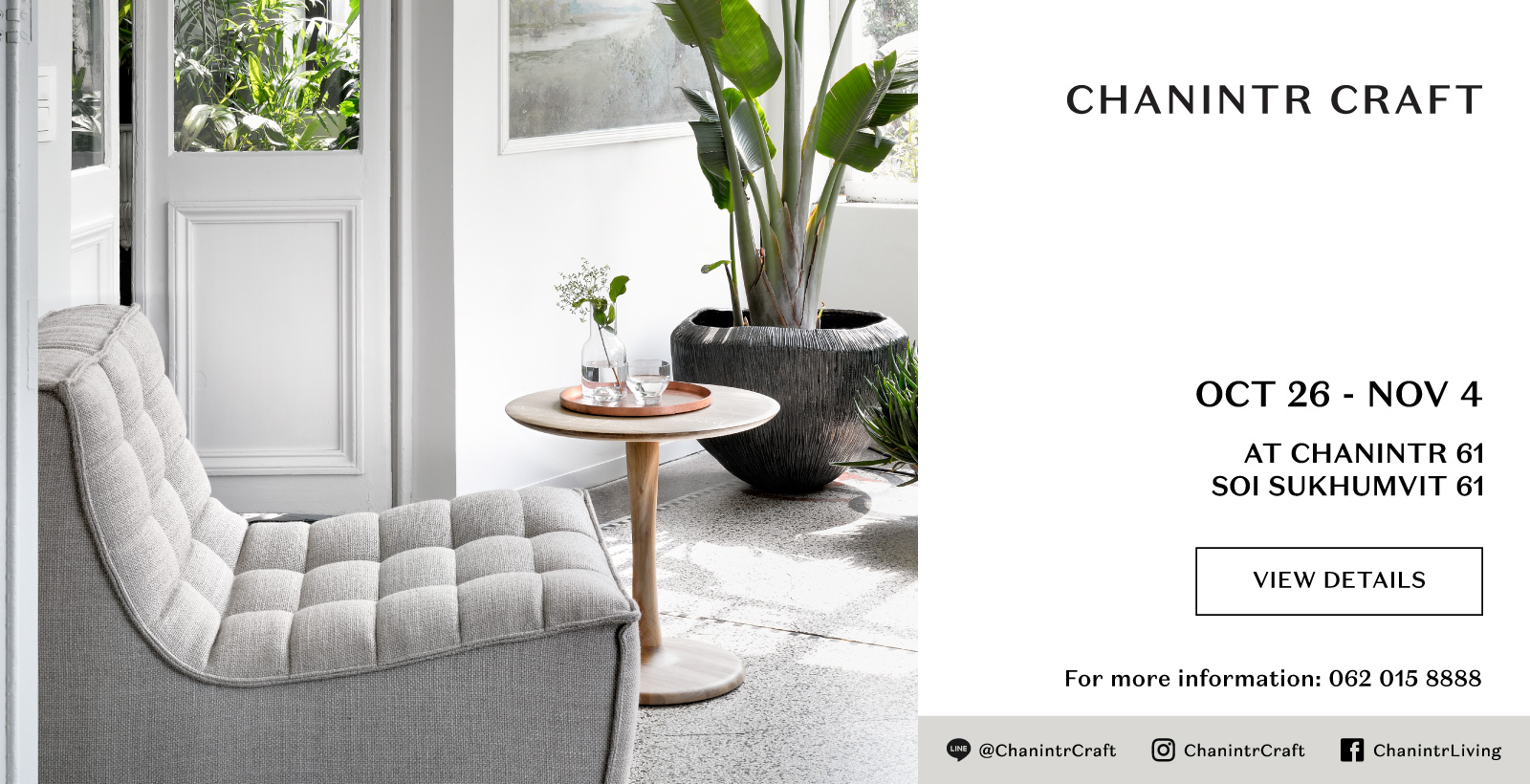 Chanintr | Chanintr pursues the art of 'Living Well' through our ...